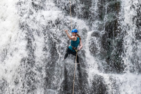 Rappelling Down a Waterfall in Kaua'i with Island Adventures - What to ...